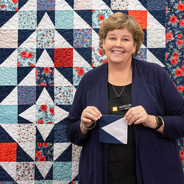 Rose Garden Quilt Tutorial with Jenny Doan
