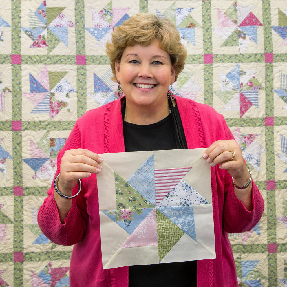 Kindred Pinwheels Quilt Tutorial with Jenny Doan