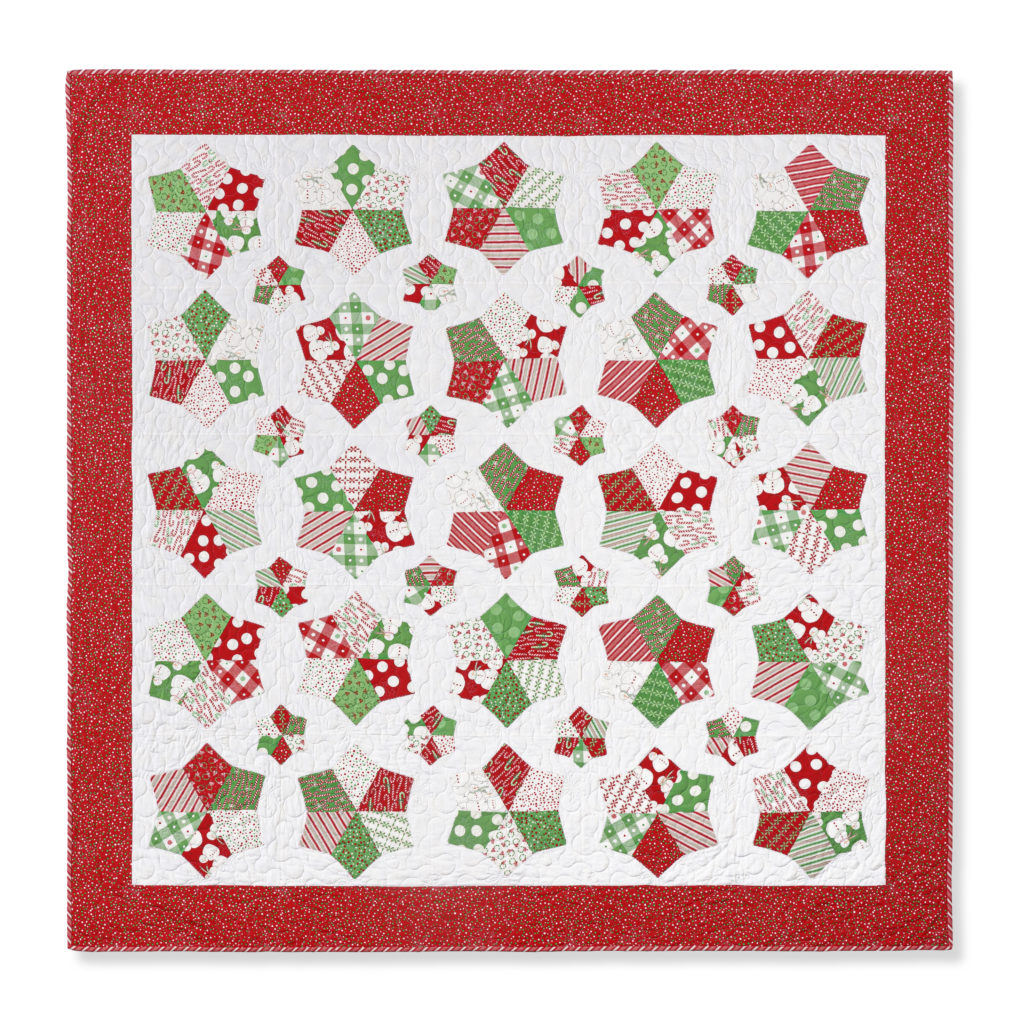 Periwinkle Plates Quilt Tutorial