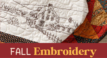 Fall Embroidery Kits | Fall Embroidery Floss Kits