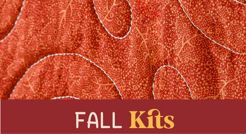 Fall Quilting Kits | Fall Embroidery Kits | Autumn Quilt Kits