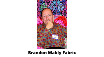 Brandon Mably Fabrics | Bold Modern Print Quilt Fabric