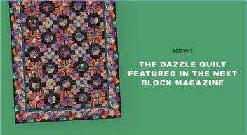 Jason Yenter Dazzle Fabric | Dazzle Quilt Pattern