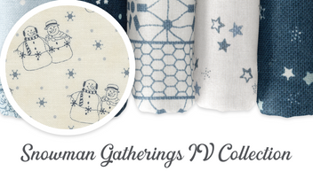 Snowman Gatherings IV Fabric Collection