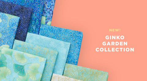 Deborah Edwards Gingko Garden Fabric Collection