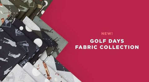Golf Days Fabric Collection | Great Prices on Golf Fabric