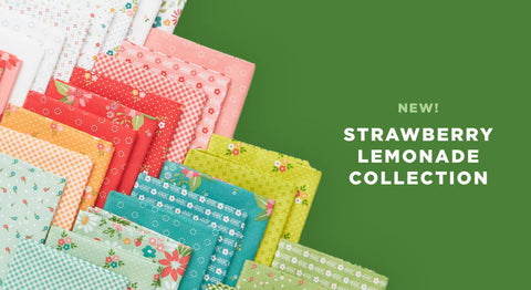 Moda Strawberry Lemonade Fabric Collection