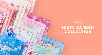 Robert Kaufman Misty Garden Fabric Collection