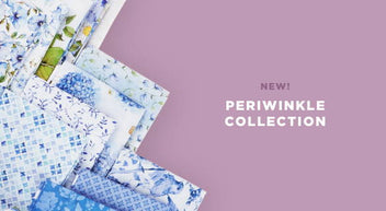 Periwinkle Spring Fabric Collection from In The Beginning