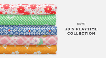 Moda 30's Playtime Fabric Collection | 1930s Fabric