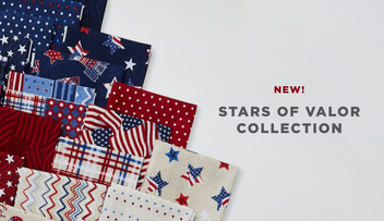 Stars of Valor Fabric Collection | Patriotic Fabric Collection