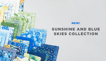 Moda Sunshine and Blue Skies Fabric Collection
