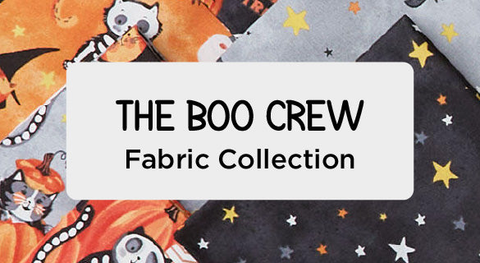 The Boo Crew Fabric Collection by Northcott