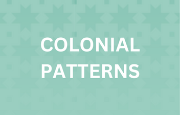 Iron-On Colonial Patterns | Colonial Embroidery Patterns