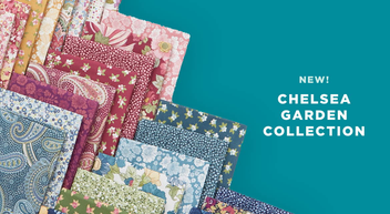 Chelsea Gardens Fabric Collection + Free Quilt Pattern