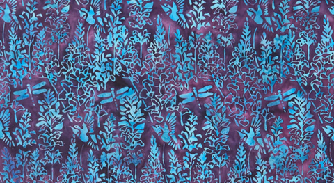Poetic Bouquet Batiks Fabric Collection | Floral Batik Fabrics