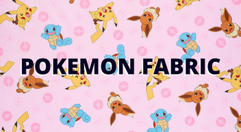 Pokemon Fabric | Buy Pokemon Fabric by the Yard