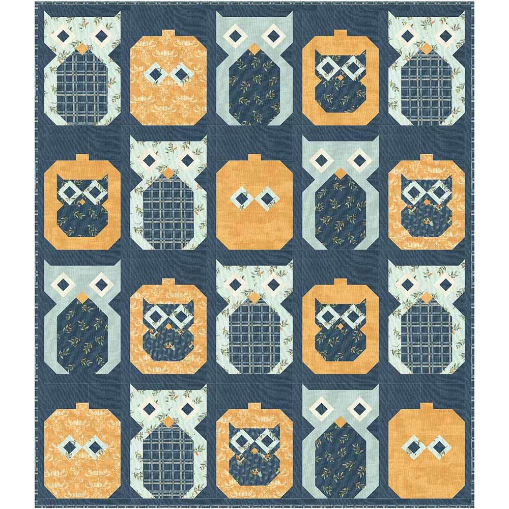 Autumn Owls Quilt - I Love Fall Most of All! - Deb Strain - Kit