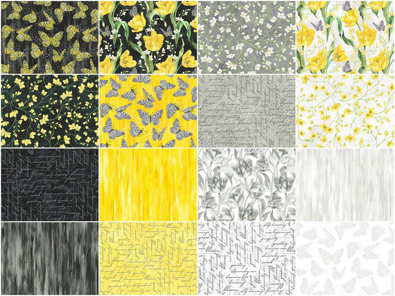 Tulip Fields 10" Squares