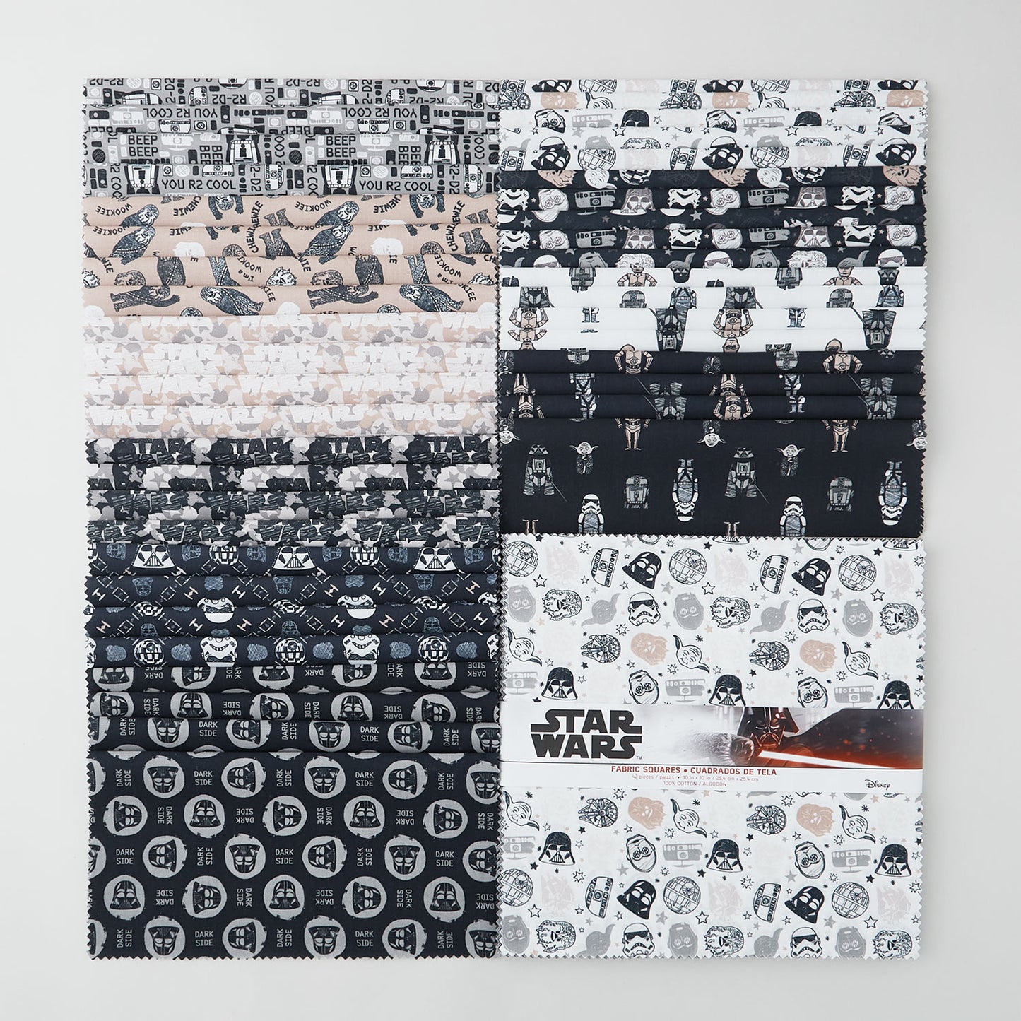 Star Wars Light and Dark Collection 10" Squares
