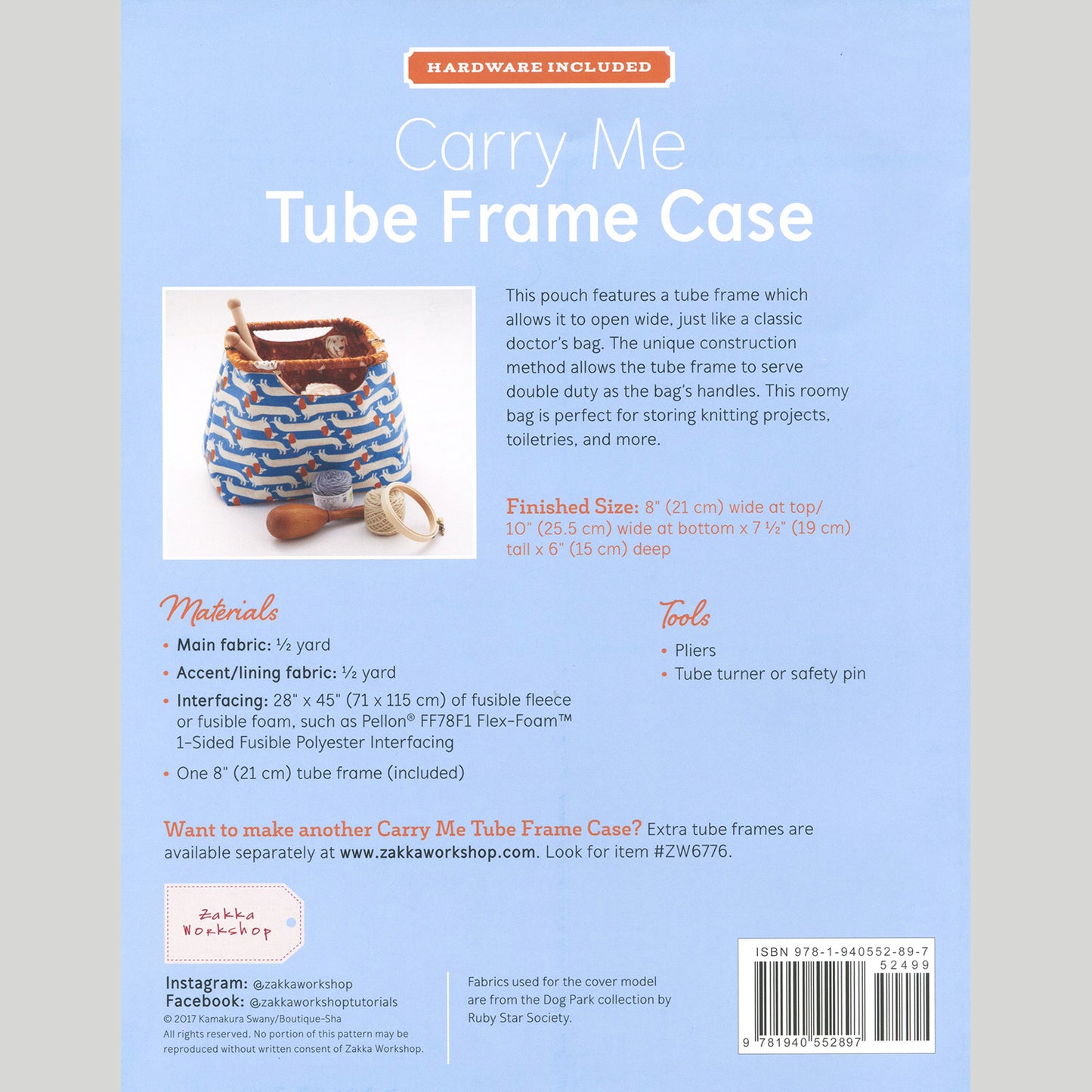 Carry Me Tube Frame Case Kit