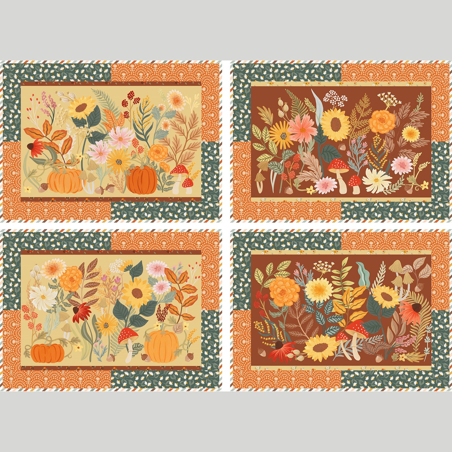 Happy Harvest Gathering Placemats Kit