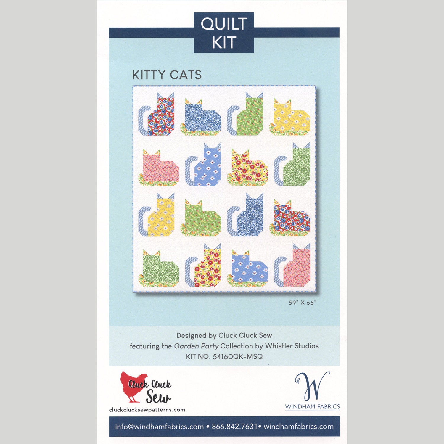 Kitty Cats Quilt Kit