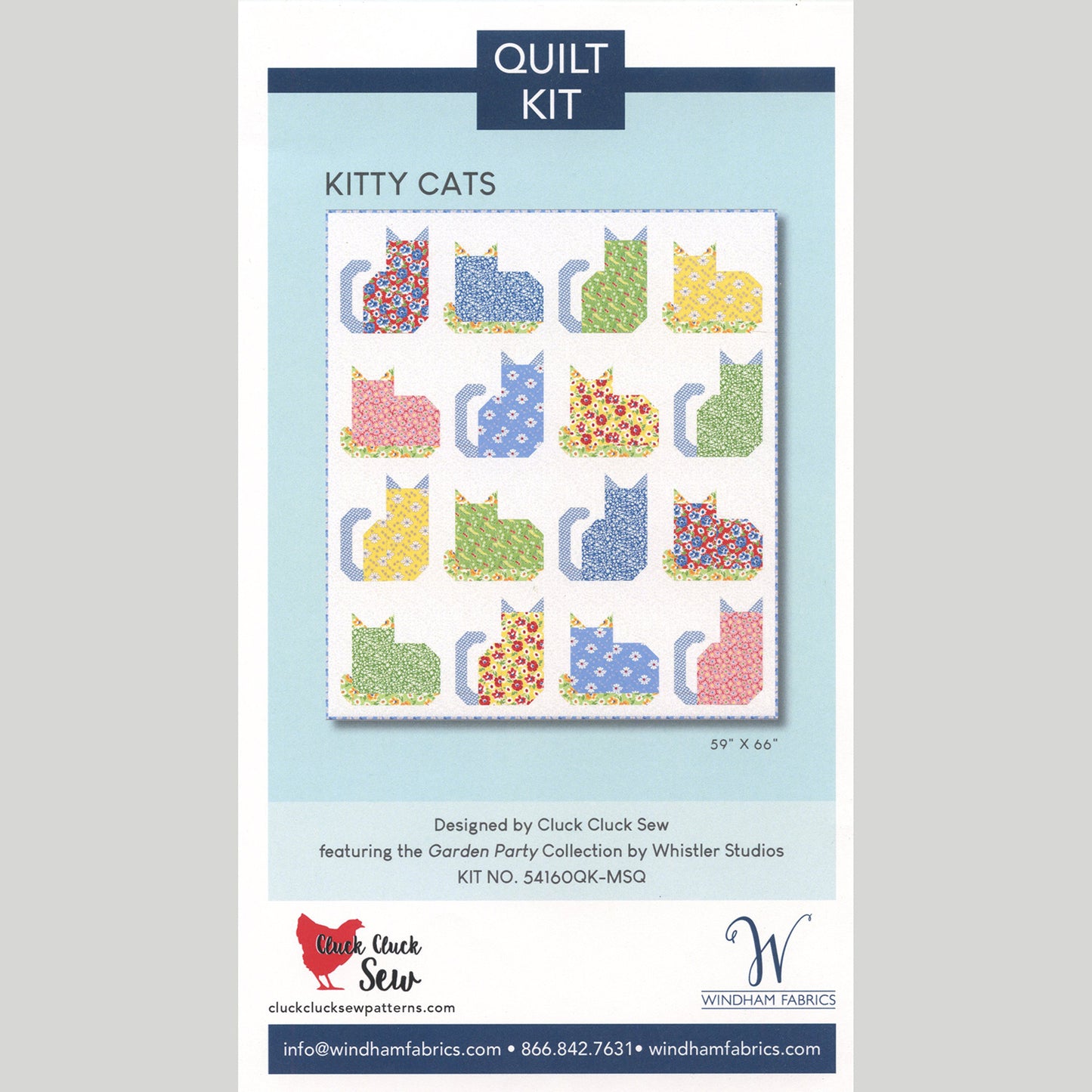 Kitty Cats Quilt Kit