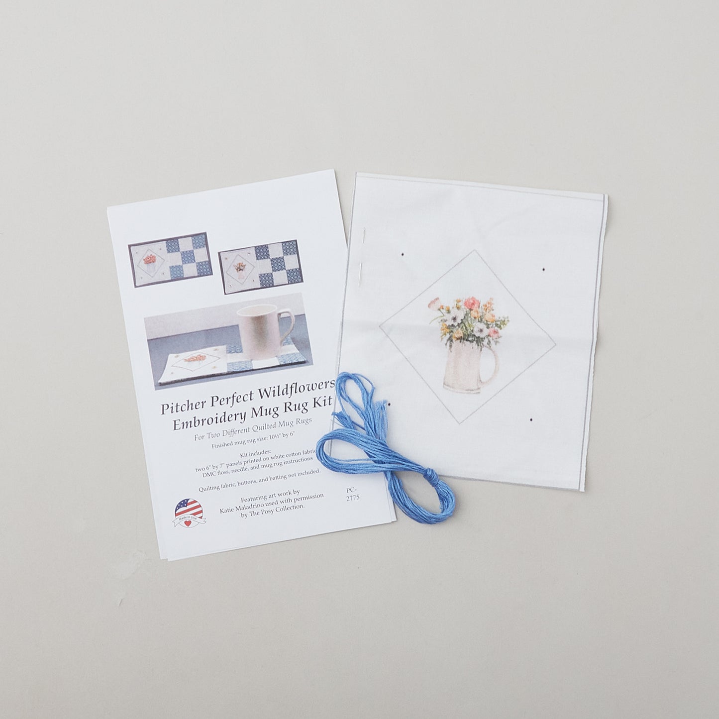 Pitcher Perfect Mug Rug Kit