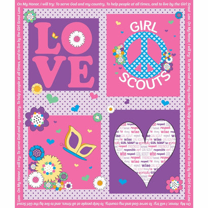Girl Scouts - Girl Scout Pink Panel