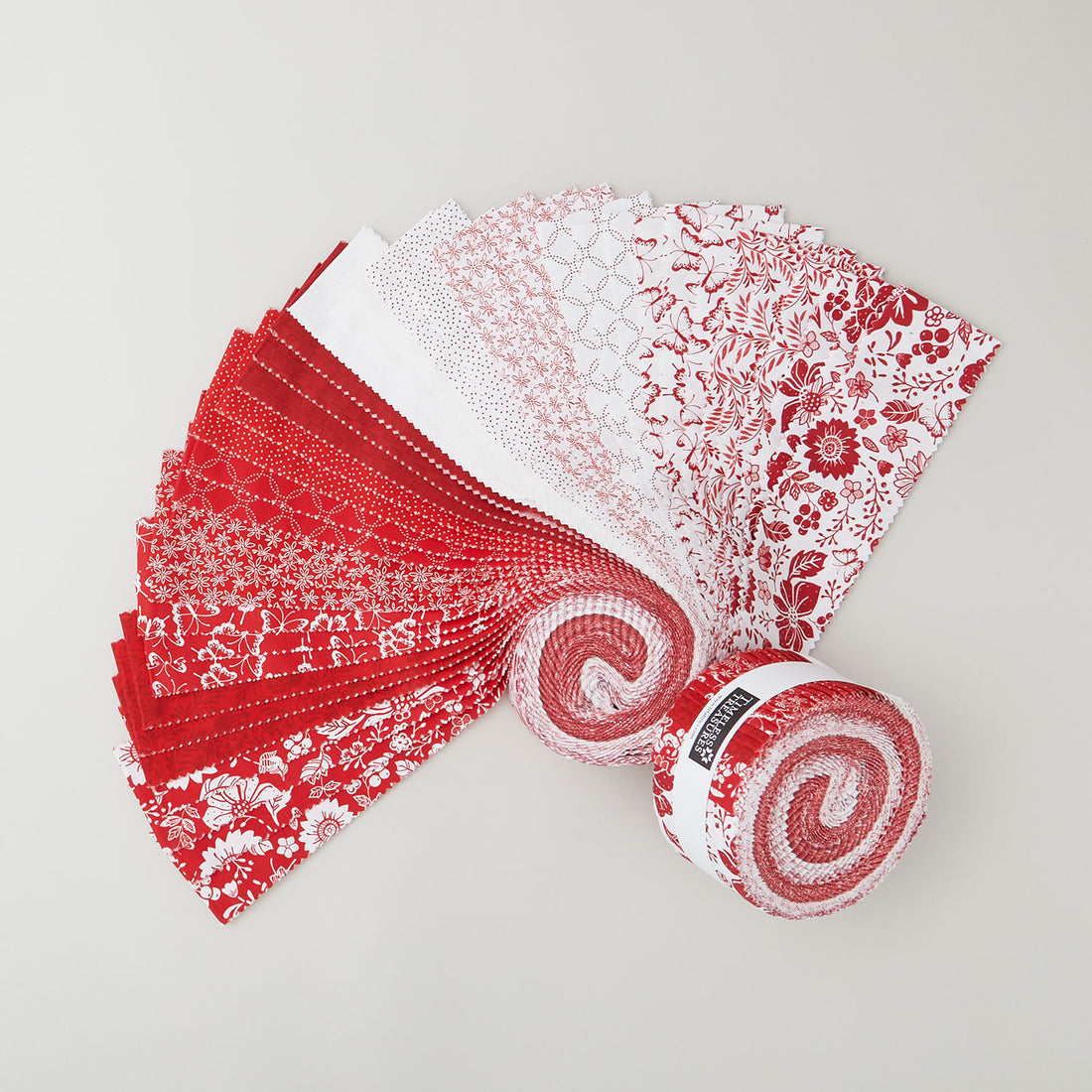 Garden Redwork 2 1/2" Strips