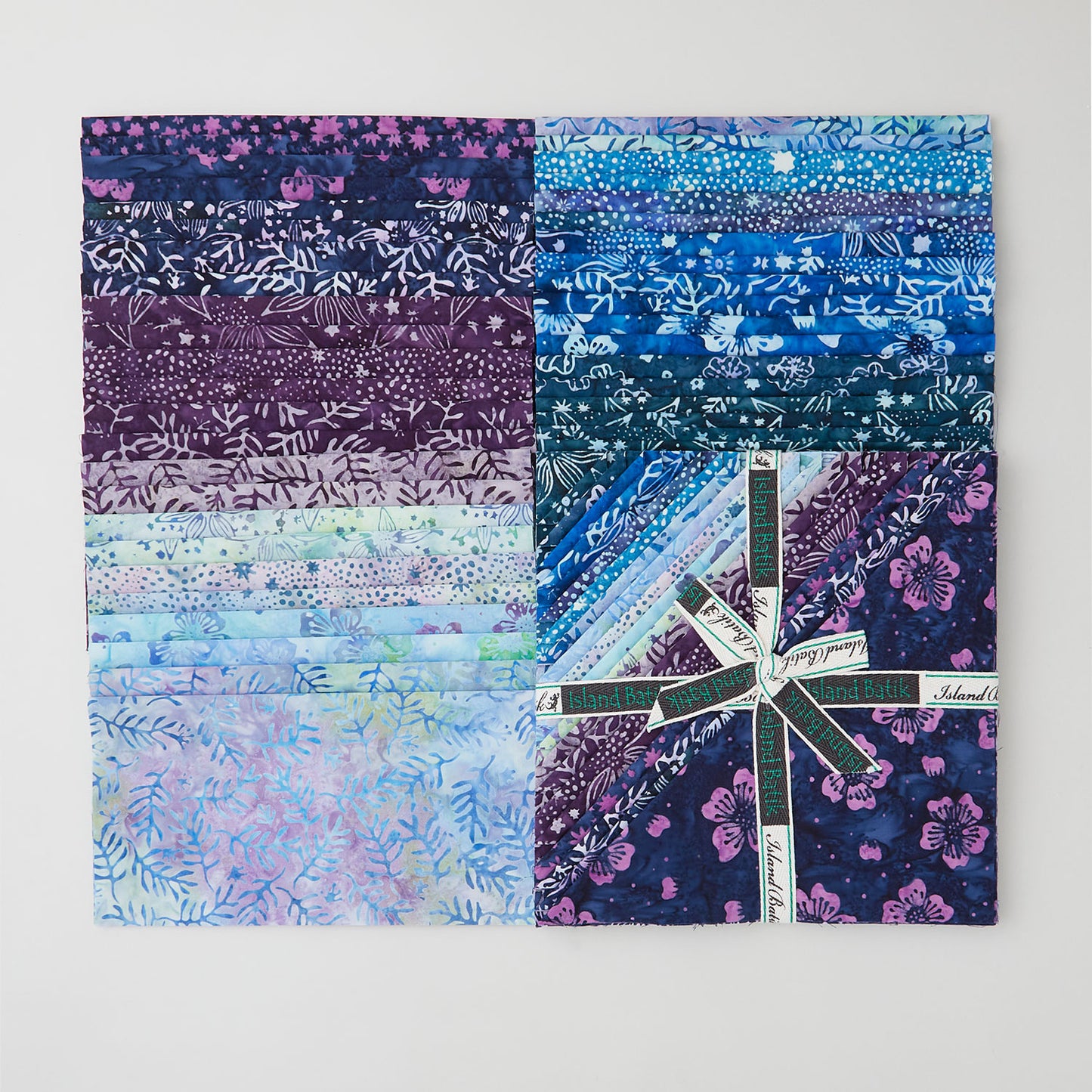 Shadow Blooms Batiks Stacks