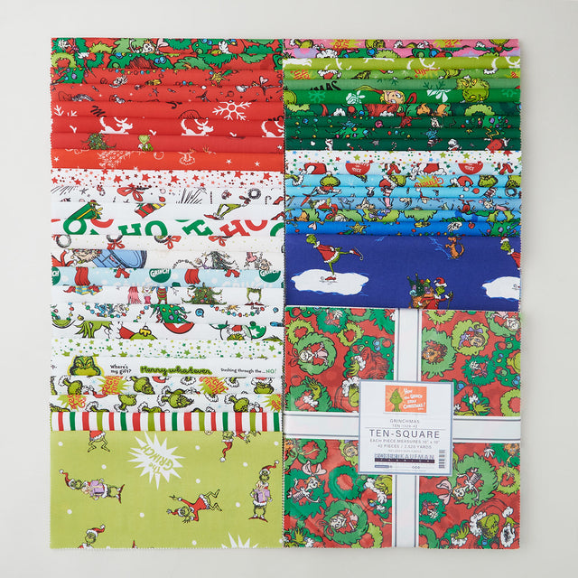 How the Grinch Stole Christmas Ten Squares
