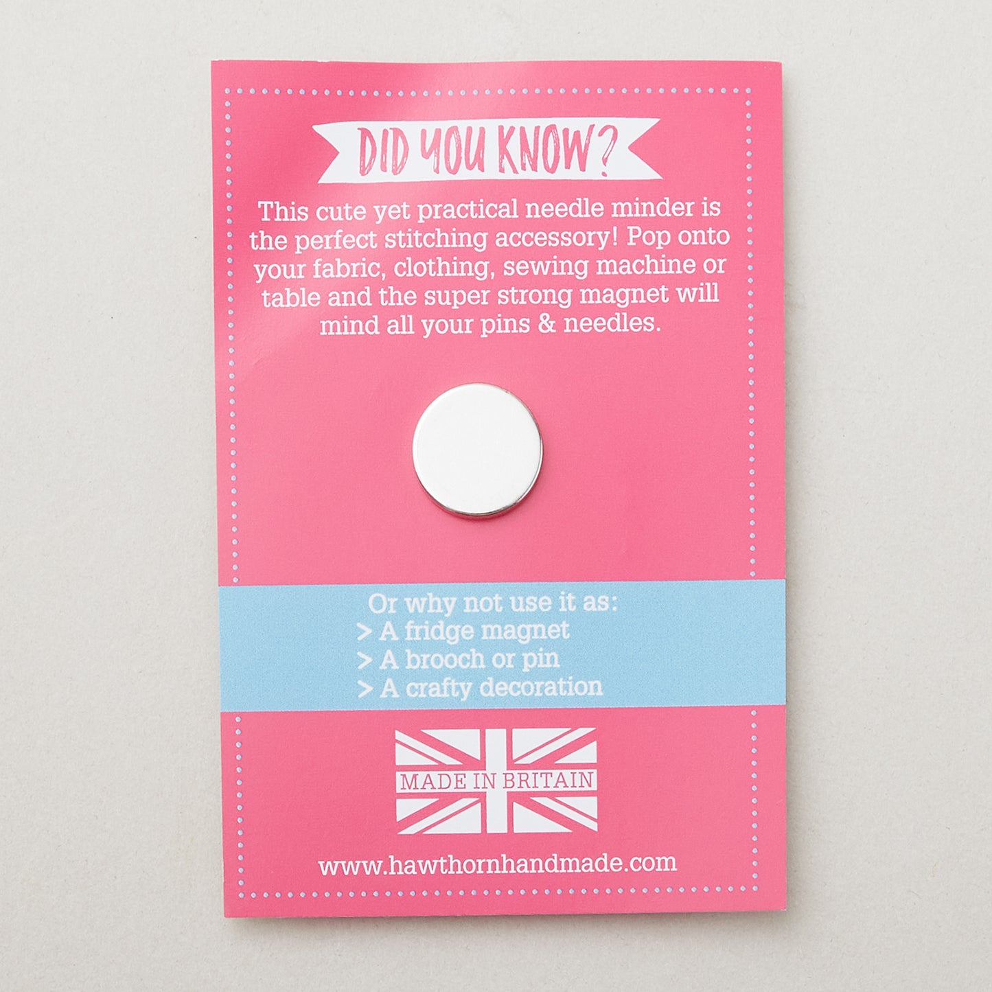 Pumpkin Magnetic Needle Minder