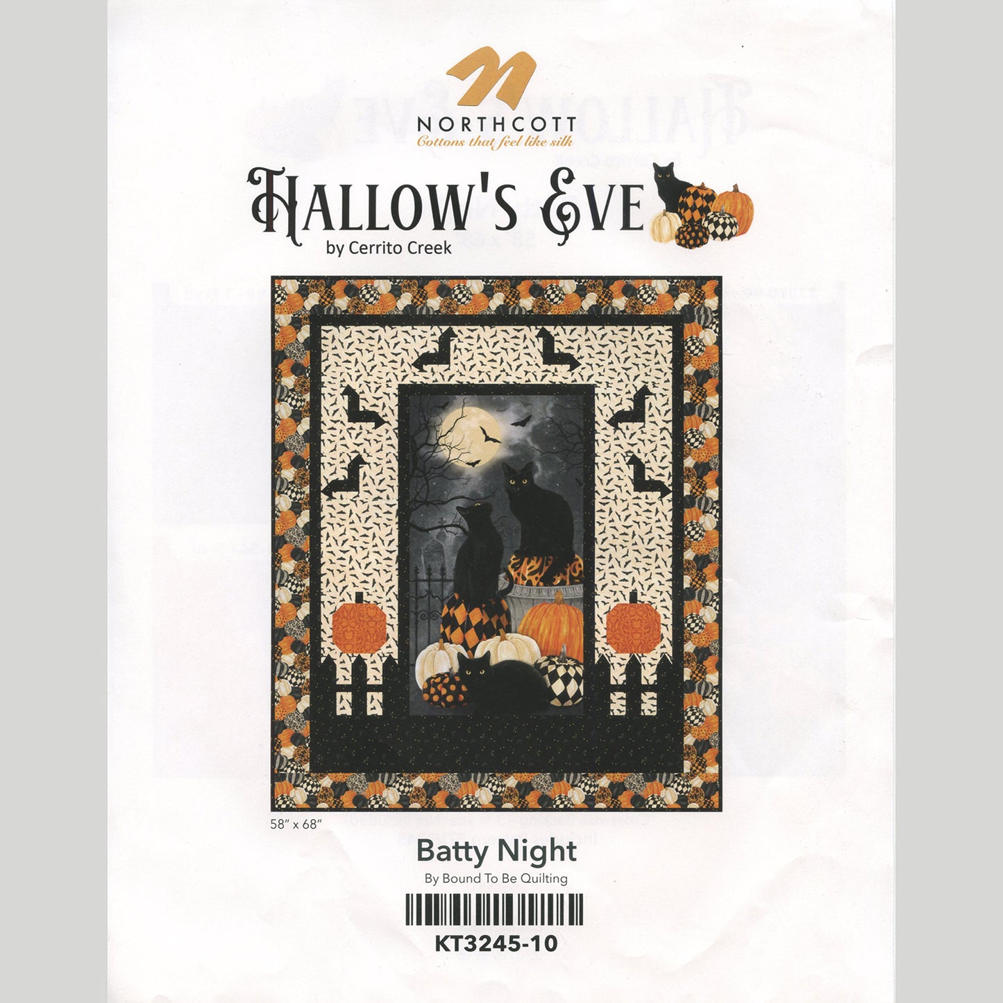 Batty Night Quilt Kit