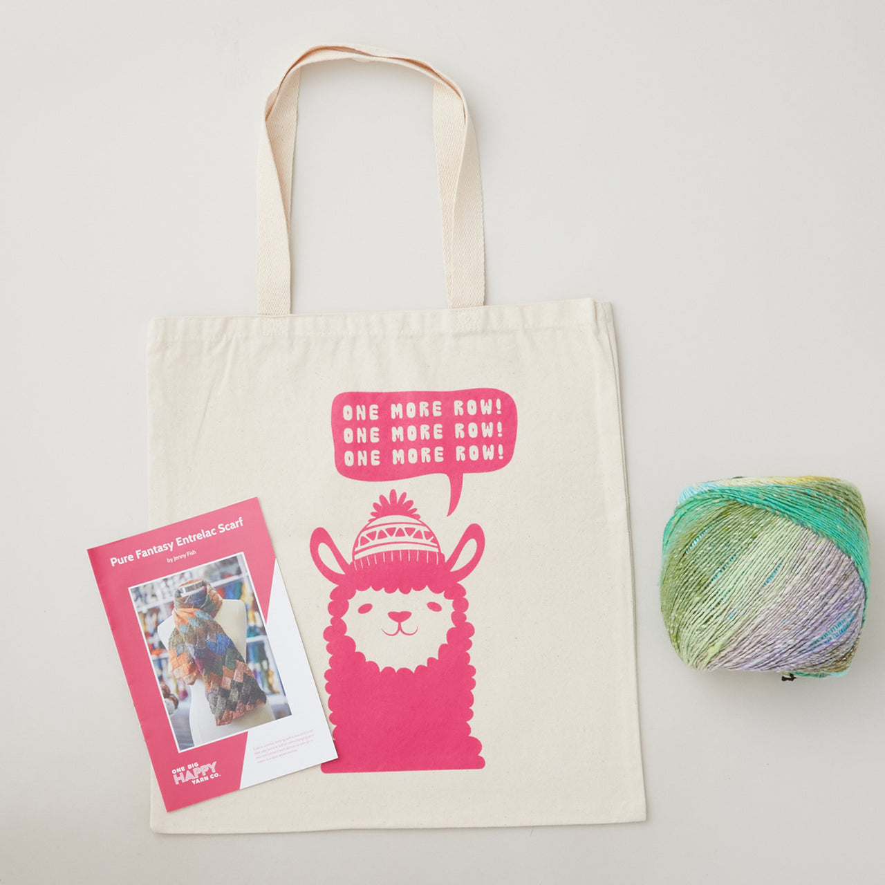 Pure Fantasy Entrelac Scarf Kit - Kitami