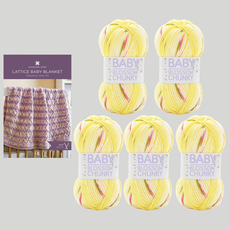 Lattice Baby Blanket with Sara Delaney