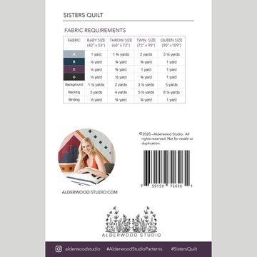 Digital Download - Sisters Quilt Pattern