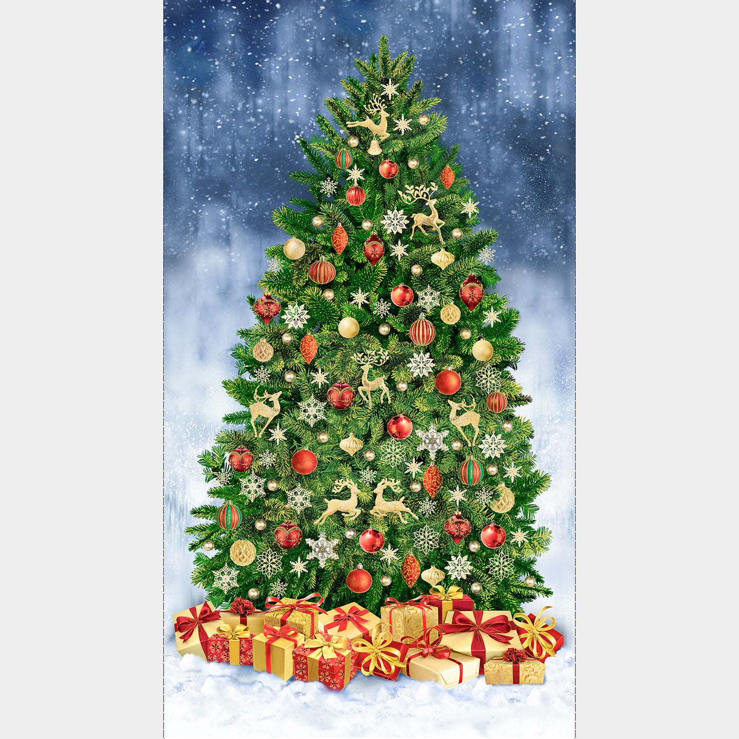 Christmas Magic - Fancy Christmas Tree Multi Panel