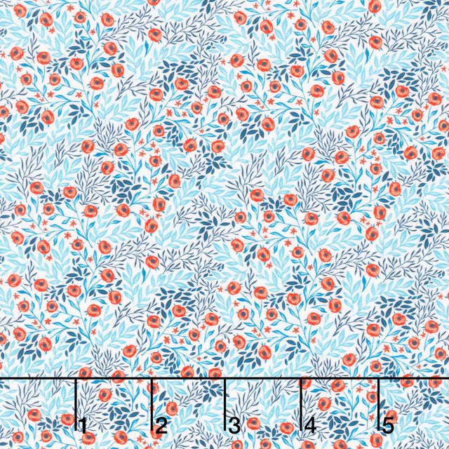 Whimsy - Vibrant Cream Yardage