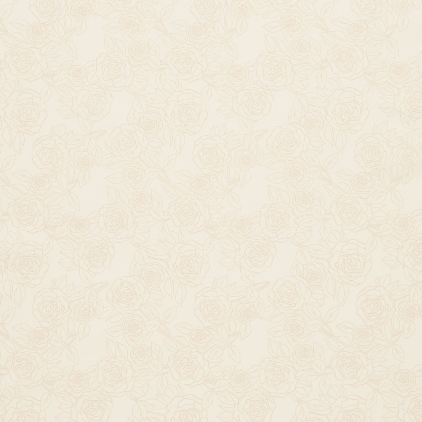 Color Me Pretty - Rose Bloom Cream Yardage