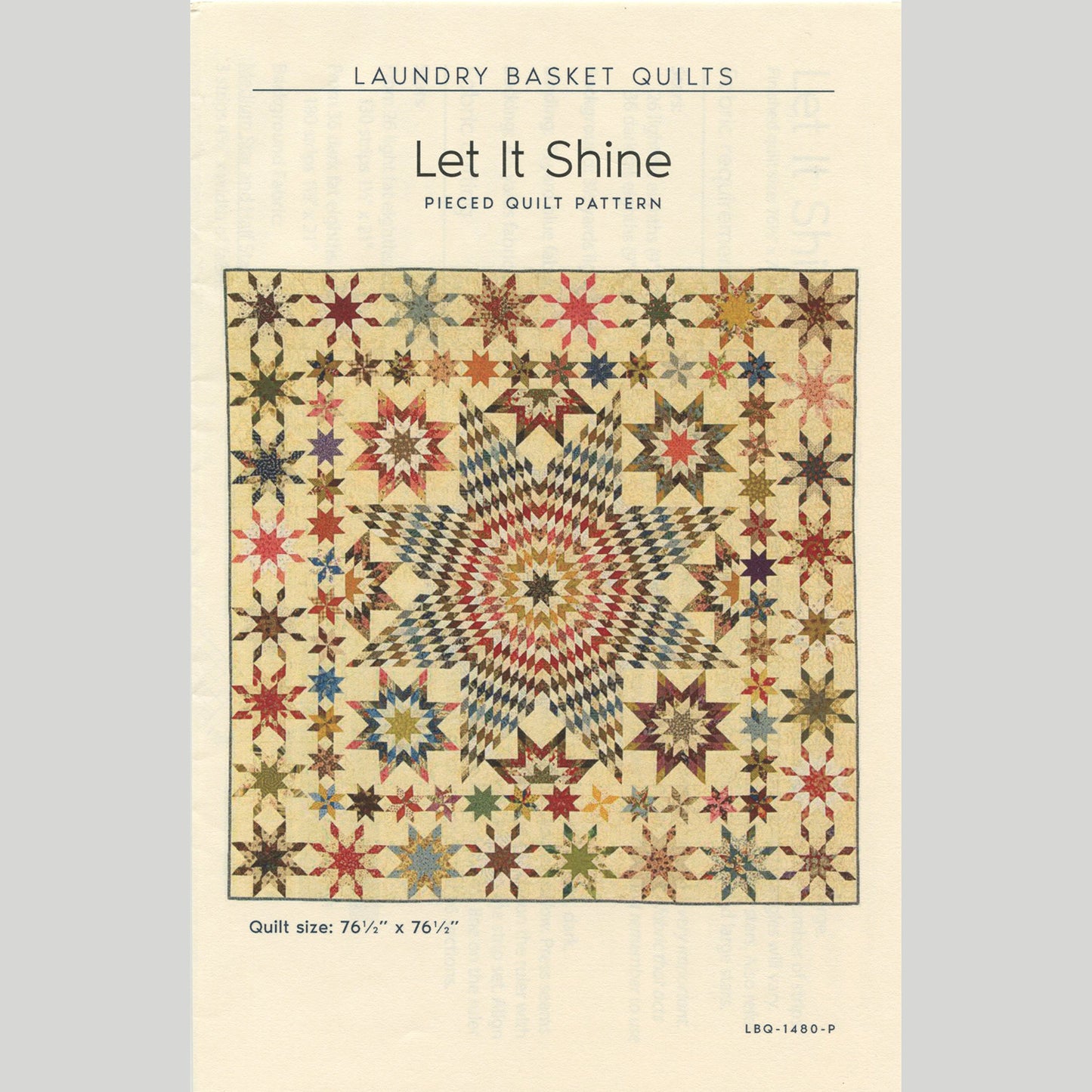 Let It Shine Quilt Pattern