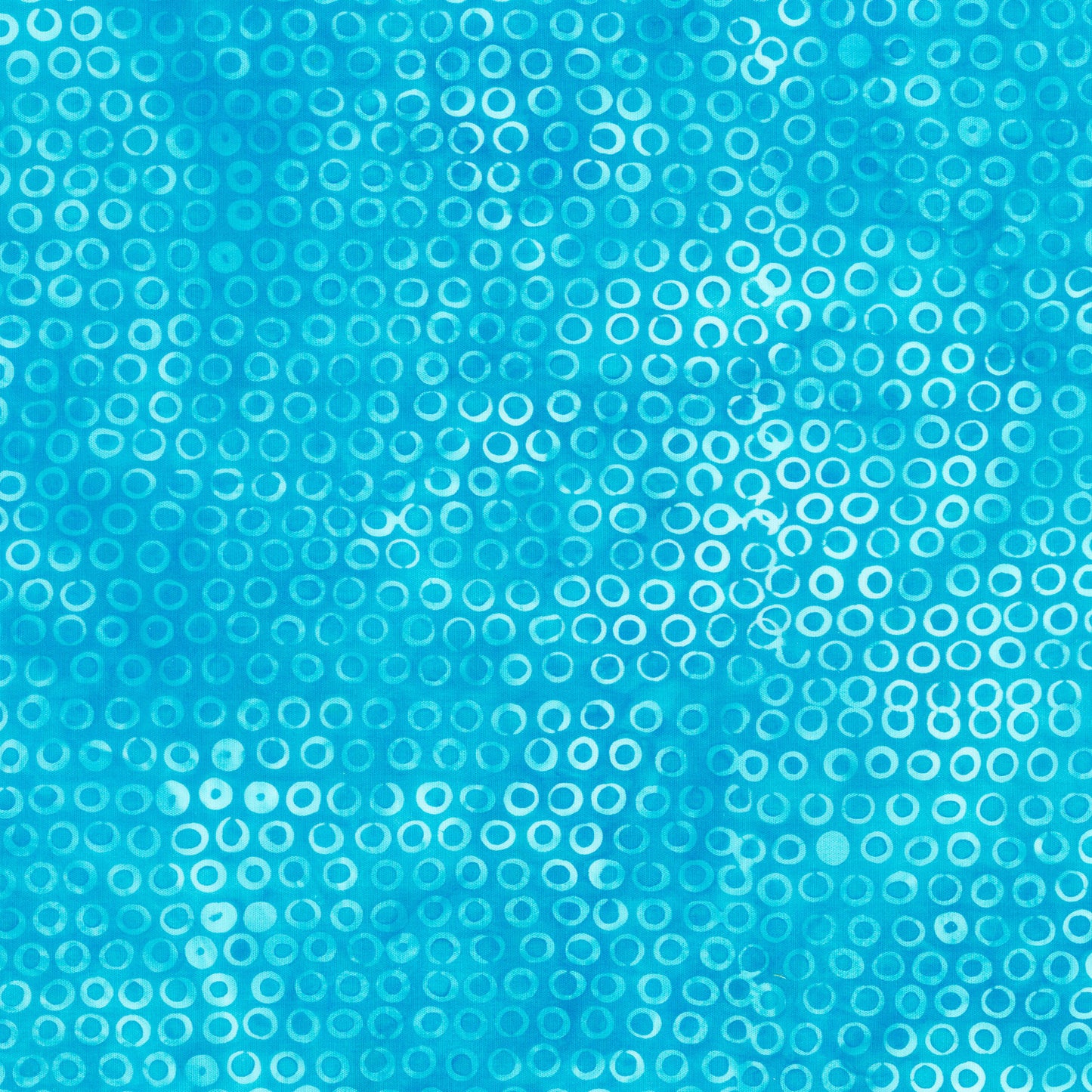 Summertime Batiks - Cheerio Blue Morning Glory Yardage