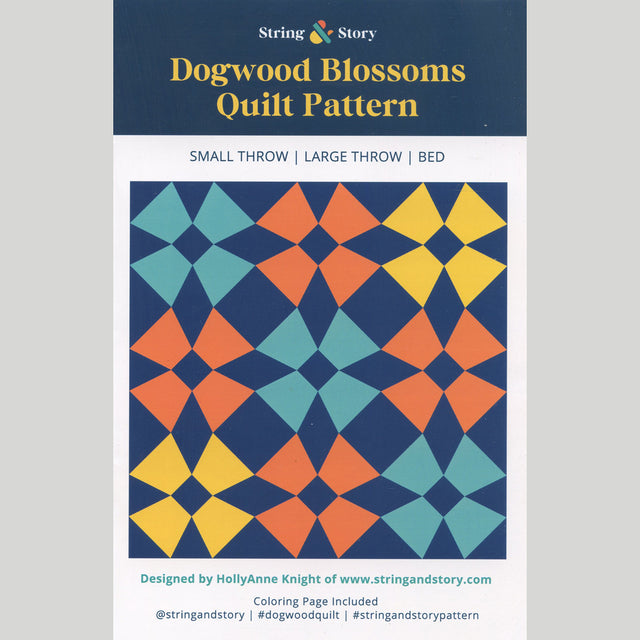 Dogwood Blossoms Quilt Pattern