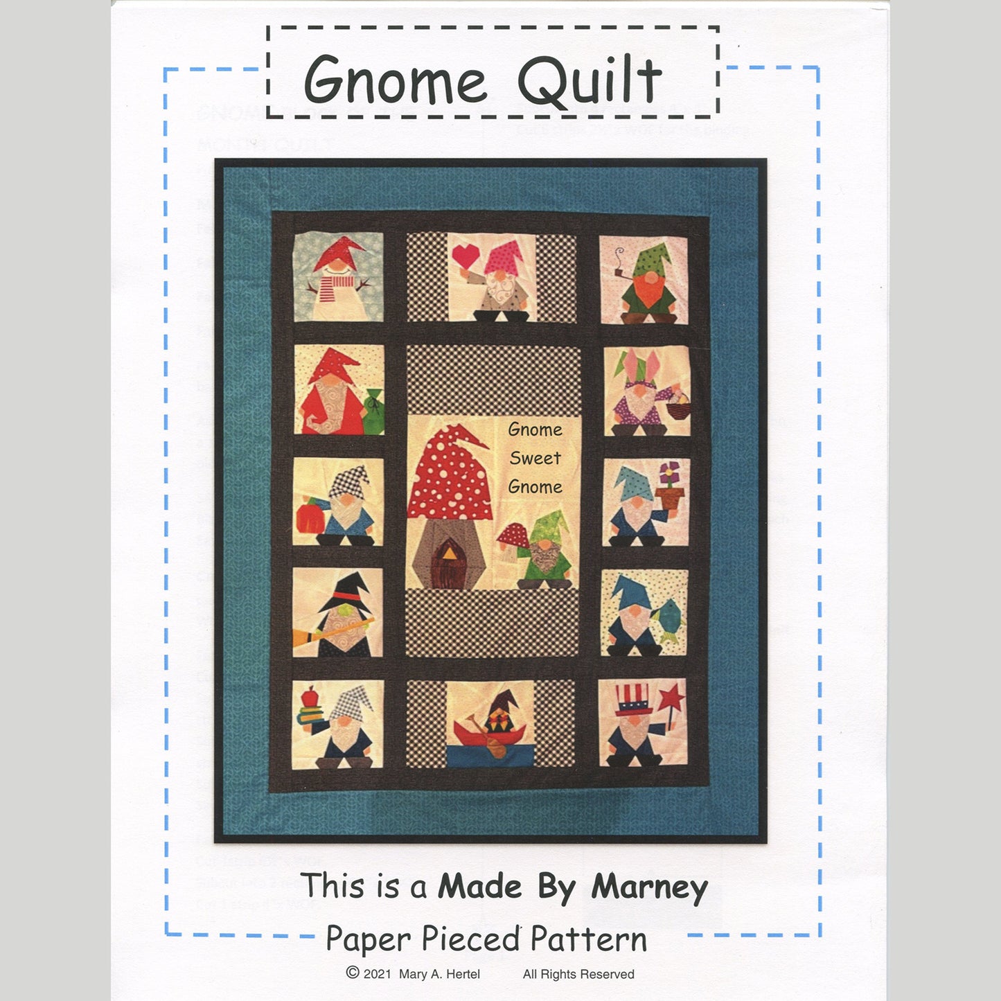 Gnome Quilt Pattern