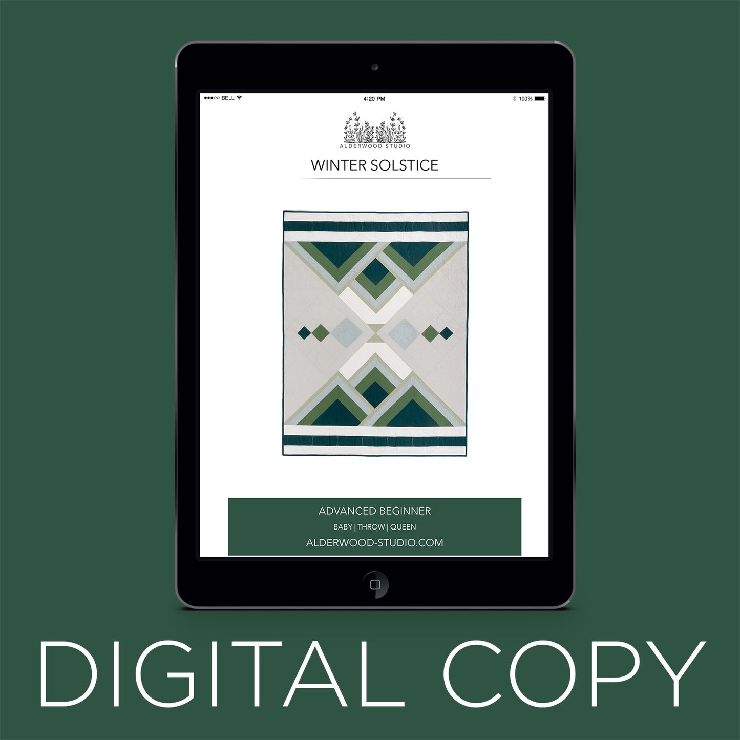 Digital Download - Winter Solstice Quilt Pattern