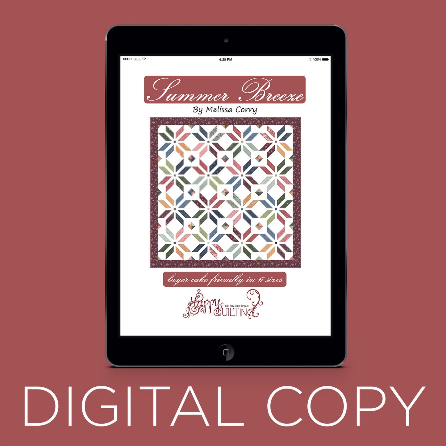 Digital Download - Summer Breeze Quilt Pattern