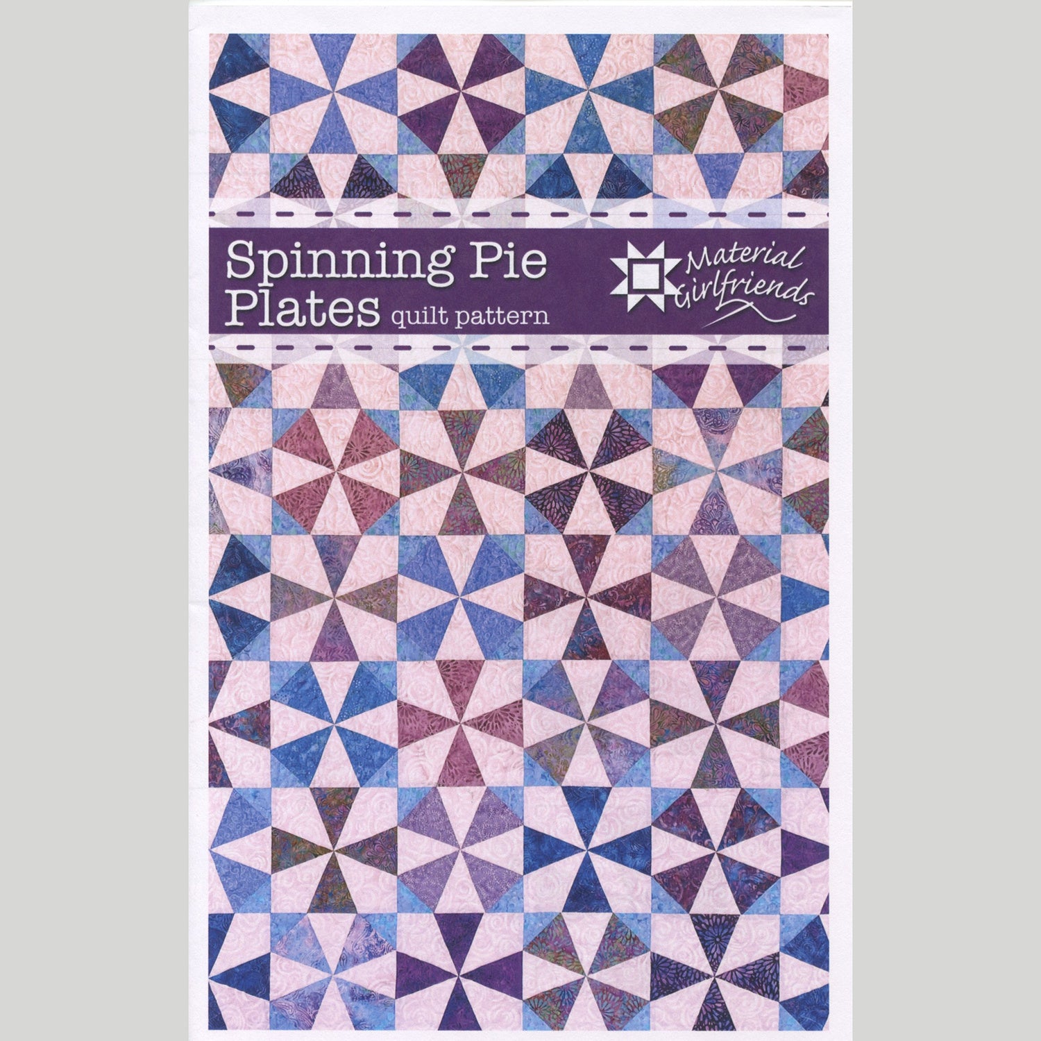 Spinning Pie Plates Quilt Pattern