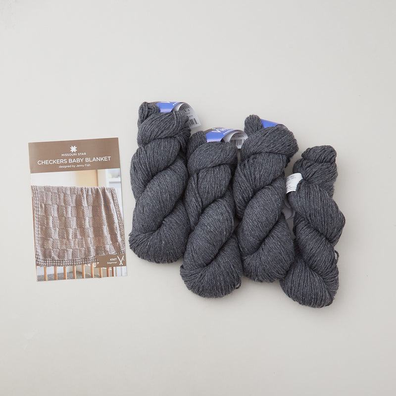 Checkers Baby Blanket with Sara Delaney