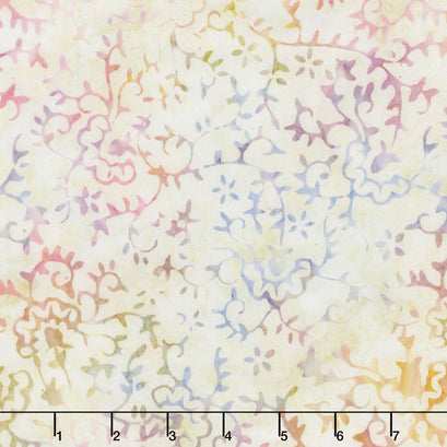 Tonga Batiks - Tuscany Sprigs Cream Yardage
